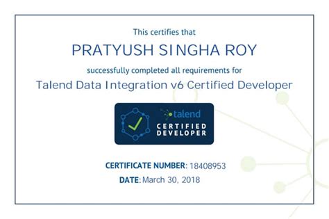 Talend Certified Developer Ppt