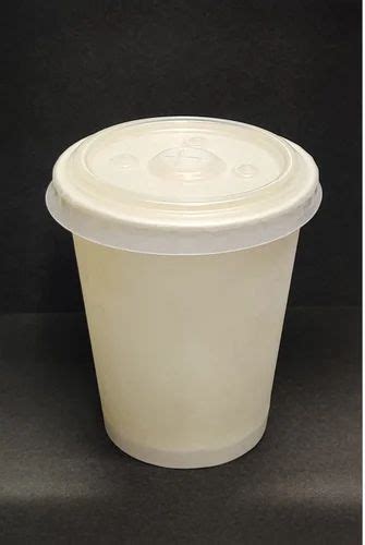 330ml White Flat Lid Paper Packagning Glass At ₹ 1 Piece Vasai Palghar Id 2852558405662
