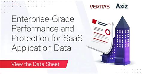Axiz On Linkedin Axiz Veritas Saas Dataprotection