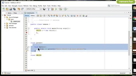 Java Class Inheritance Youtube