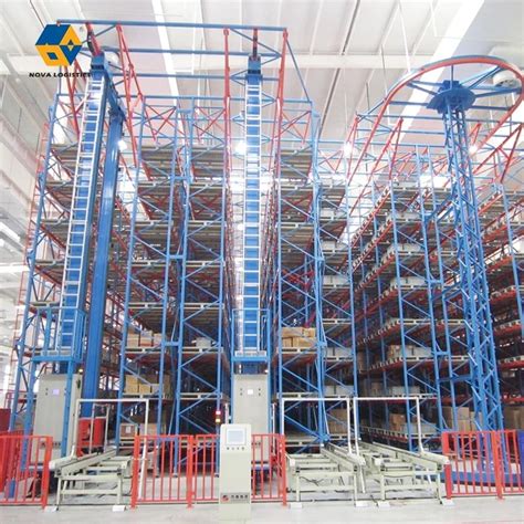 Automated Storage And Retrieval System Warehouse Bins Storage Solutions Pallet Rack Asrs Racking
