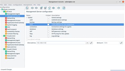 Procedure Configuring The Bind Address And The Port For MS MC Connections