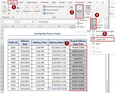 How To Sort By Date And Time In Excel 4 Useful Methods