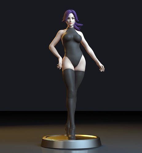Yoruichi From Bleach Sfw And Nsfw 3d Model 3d Printable Cgtrader