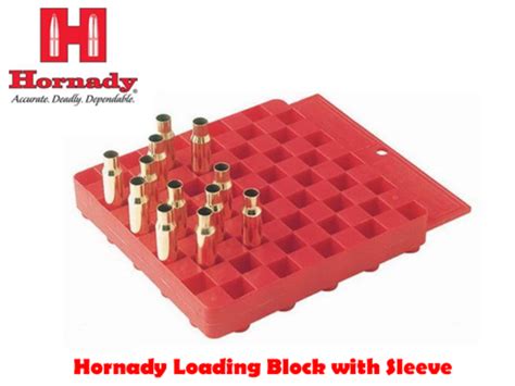 For Sale Hornady Case Loading Block With Sleeve Gungle Gungle