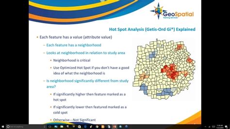 Webinar Recording Using The Hot Spot Analysis Tool In Arcgis