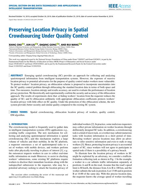 pdf preserving location privacy in spatial crowdsourcing under