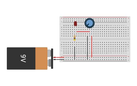 Circuit Design Circuito Con Led Y Potenciómetro Tinkercad