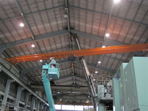 天井クレーン更新工事有限会社藤原電機製作所