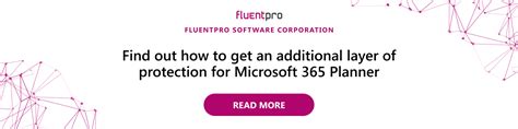 Microsoft Planner Security Best Practices FluentPro Software