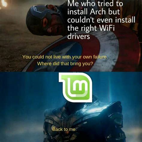 Gnu Linux Memes 😎 Everyones First Distro