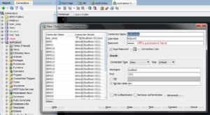 Using Proxy Connections In Oracle SQL Developer