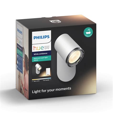 Philips P LED Badkamerlamp Dimbaar Hue ADORE XGU W IP Lampenmanie