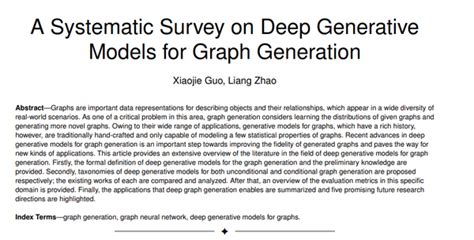 如何生成「好」的图？面向图生成的深度生成模型系统综述｜tpami2022 知乎