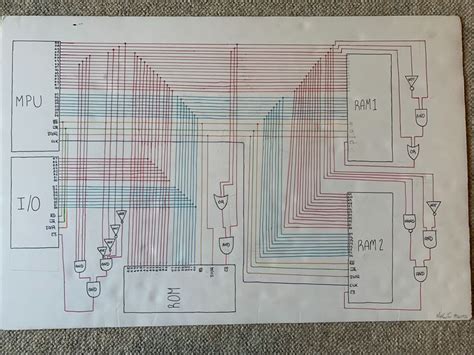 Matthew Tier On Linkedin For My Microprocessor Project I Designed A Memory Map Decoder Circuit…