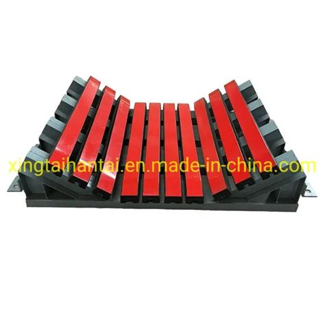 Belt Conveyor Pupolyurethaneuhmwperubber Buffer Impact Bed Belt