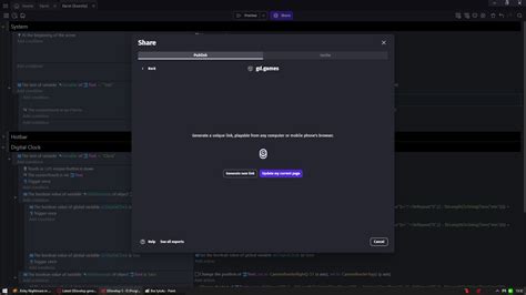 Button Size On Shareexport Window Feature Requests Gdevelop Forum