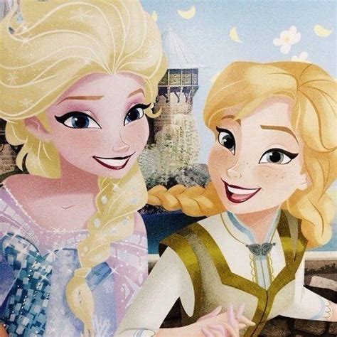 [4k] Disney Princess Anna And Elsa Frozen 1 By Alexandregrondin On