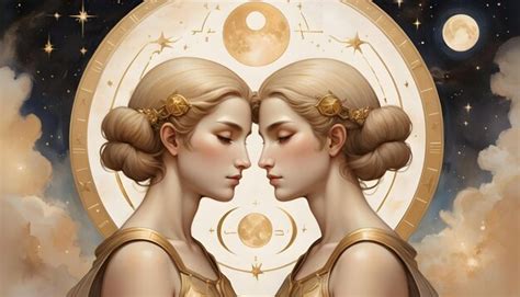 Premium Photo Zodiac Sign Gemini Twins