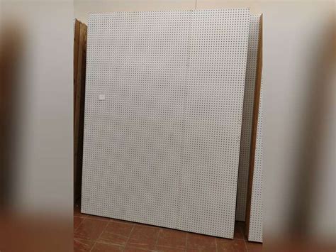 6 prefab double sided pegboard booth walls 2x4 frame 6 x8 buyer