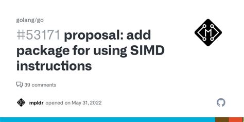 proposal to add simd api r golang
