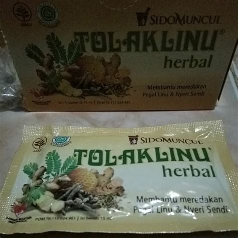 Jual Tolak Linu Herbal Sidomuncul Shopee Indonesia