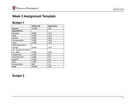 cf week 3 assignment completed x2 week 3 assignment template food