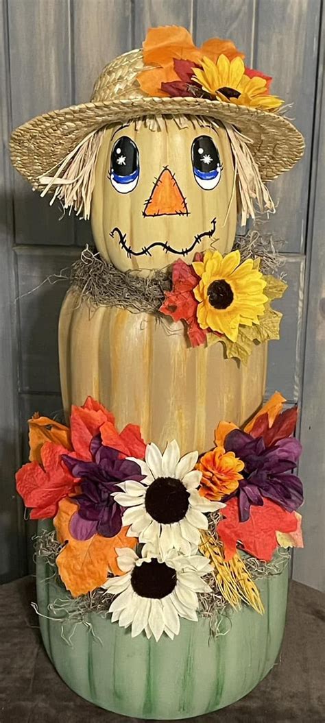 💲dollar Tree Fanatics Crafts And Decor💲 Dollar Tree Stackable Pumpkins Facebook Fall Decor