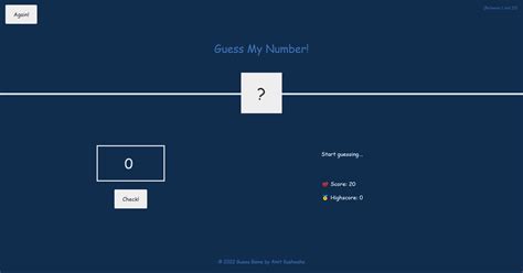Github Amit Exe Guessgame