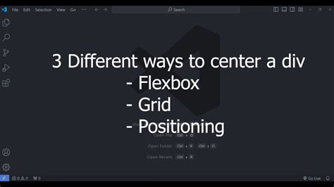 3 Easy Ways To Center A Div In Css Flexbox Grid And Positioning Techniques 2024 Youtube