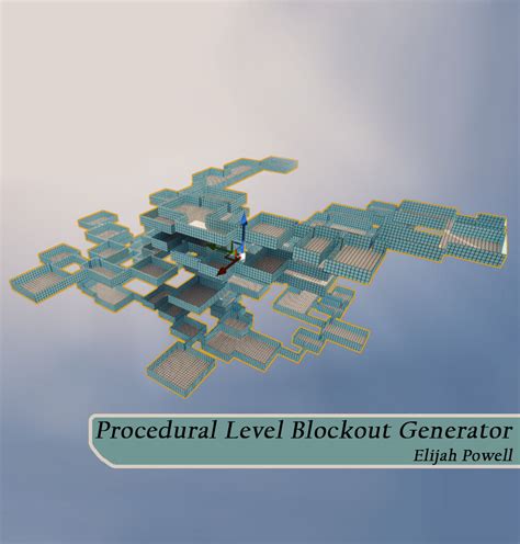 Artstation Procedural Level Blockout Generator