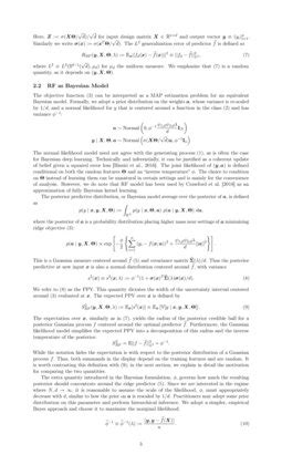 Asymptotics Of Bayesian Uncertainty Estimation In Random Features