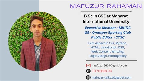 Mafuzur Rahman Posted On Linkedin