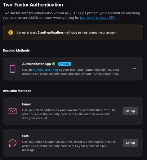 Two Factor Authentication 2fa And How To Enable It Account Support