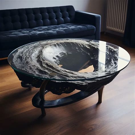Celestial Design At Home Moon Crater Inspired Tables Unveiled