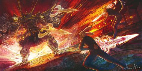 Ffxiv The Epic Of Alexander Commission By Ashnoalice On Deviantart