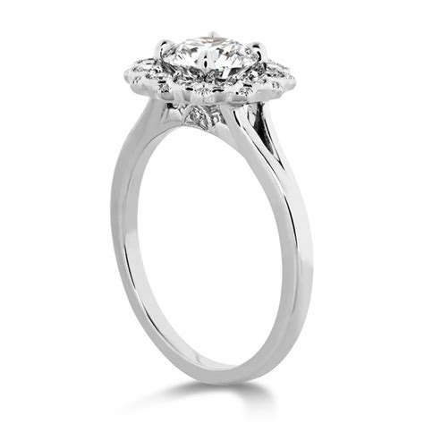 Liliana Halo Engagement Ring Mounting Only Er Sawyer Jewelers