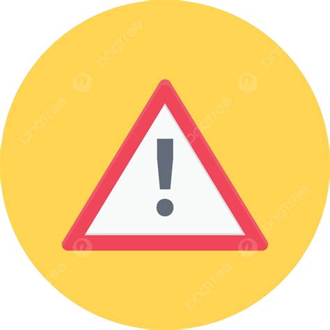 Warning Exclamation Security Error Vector Exclamation Security Error