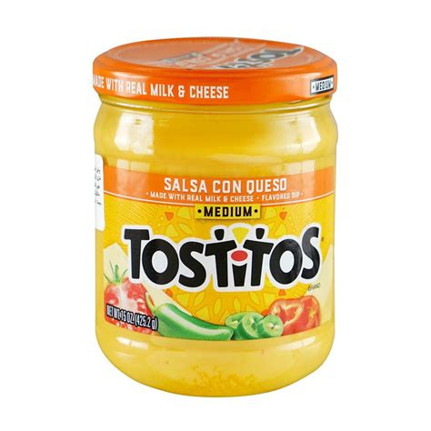 Tostitos Salsa Con Queso Medium 4252g Springs