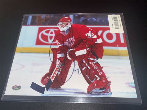 Chris Osgood Red Wings Autograph 8x10 Ebay