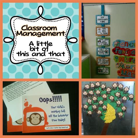 Preschool Classroom Management Ideas