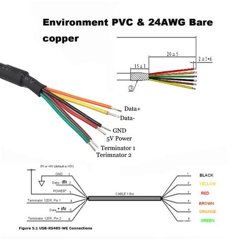 Usb To Rs485 Full Duplex Converter Connector Rj45 Usb Connector Usb Connector