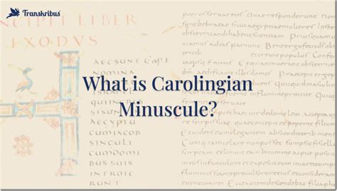 What Is Carolingian Minuscule Read Coop