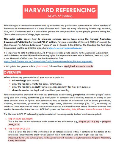 29 Harvard Reference Style Examples In Pdf Examples