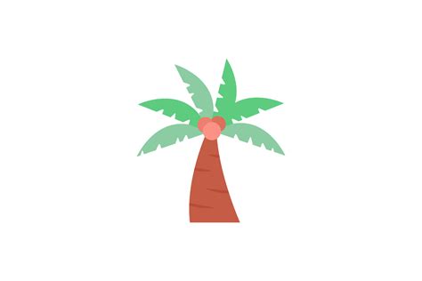 Coconut Tree Summer Vector Design Graphic By Na Punya Studio Creative Fabrica