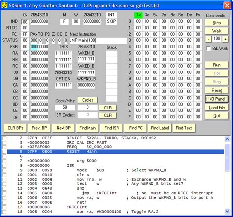 Ubicom Sx Embedded Controller Development Simulators