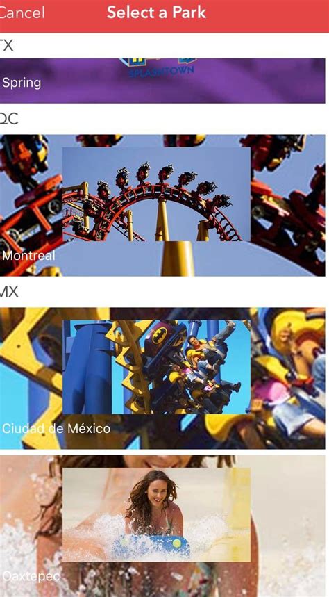 Sex Flags Making Huge Improvements To Their App Rrollercoasterjerk
