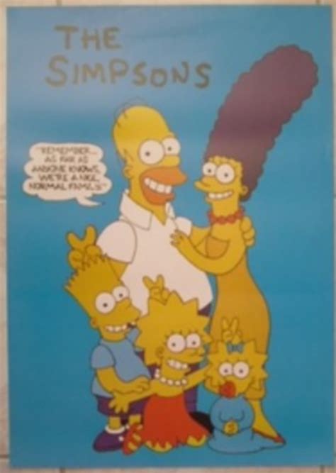 Simpsons Famille Poster Simpson Au Pays Des Enfants