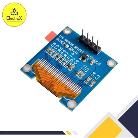 0 96 Inch OLED Display Module I2C IIC 128x64 ElectroXBD