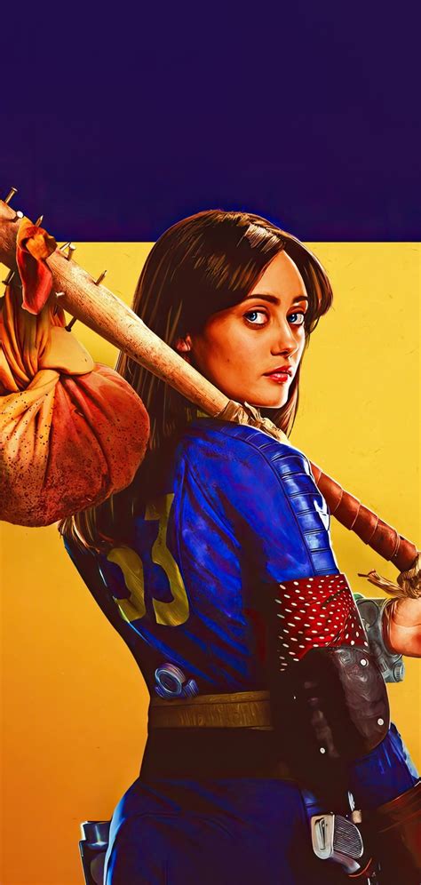 X Resolution Cute Ella Purnell Fallout Character Poster X Resolution Wallpaper